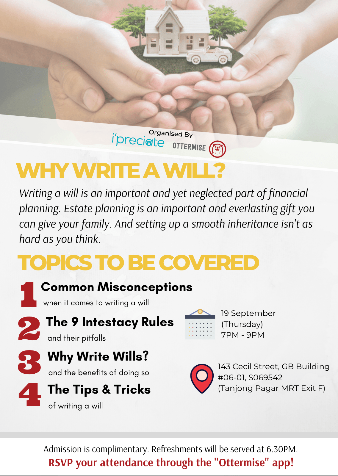 Why Write A Will Will Writing Seminar Talk Coconuts Directory